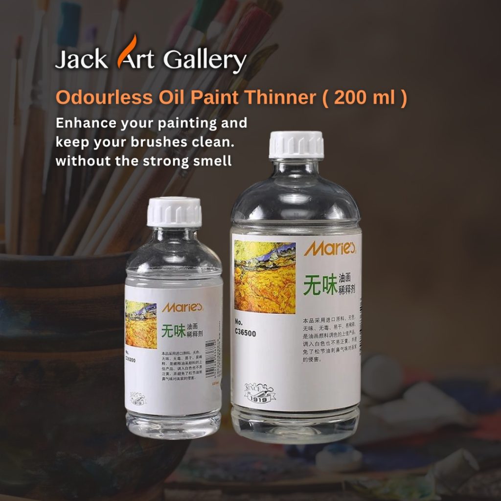 Odourless Oil Paint Thinner – Jack Art Gallery